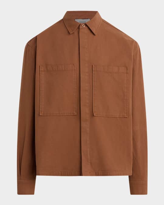 Hudson Men's Cotton Patch Pocket Shirt Jacket | Neiman Marcus
