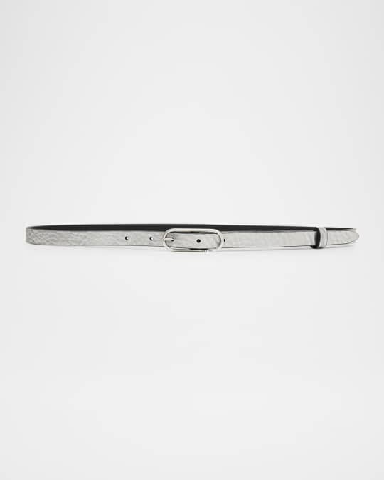 Rag & Bone Baby Rounded Rebound Belt | Neiman Marcus