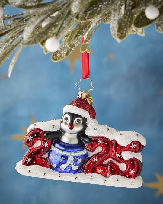 Christopher Radko 2025 Frosty Flipper Countdown Christmas Ornament ...