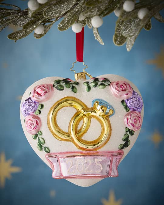 Christopher Radko Everlasting Love Christmas Ornament | Neiman Marcus