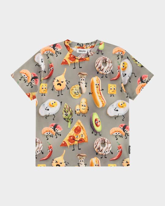 Molo Boy's Riley Graphic-Print Short-Sleeve T-Shirt, Size 3-7 | Neiman ...