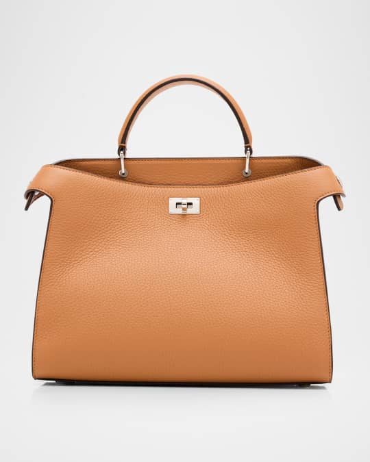 Michino Paris Lutece Grain Leather Top-Handle Bag | Neiman Marcus