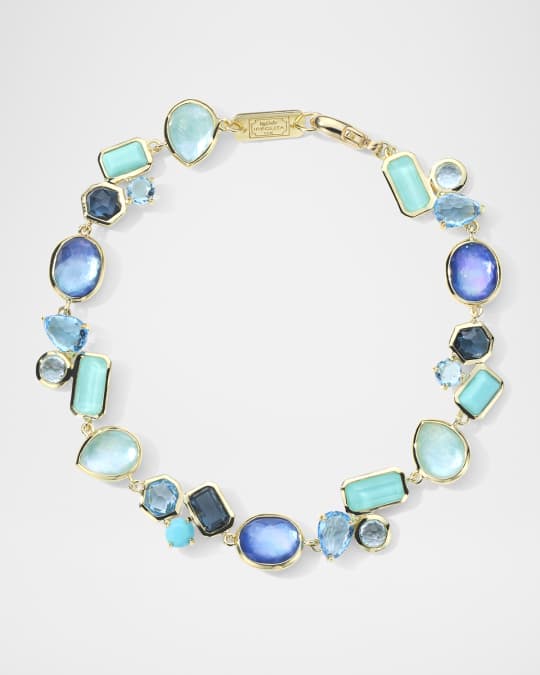 Ippolita 18K Rock Candy Stone Cluster Flexible Bracelet in Waterfall ...