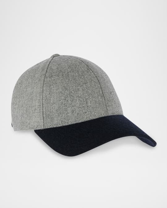 Varsity Headwear Men's Virgin Wool Mid Profile 6-Panel Baseball Cap ...