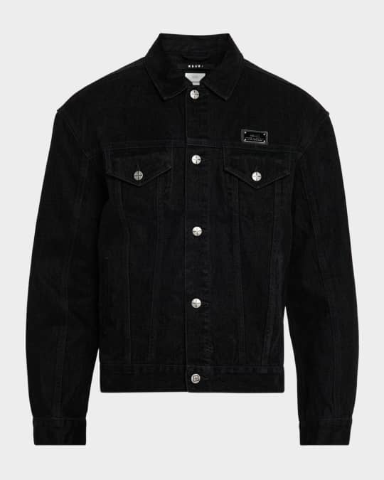 Ksubi Men's Oh G Jacket in Flocked Black | Neiman Marcus