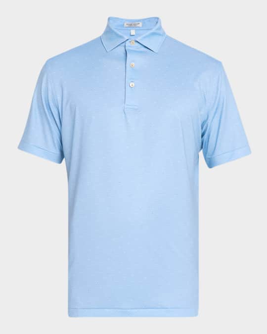 Peter Millar Men's Fall Football Performance Short-Sleeve Polo Shirt ...