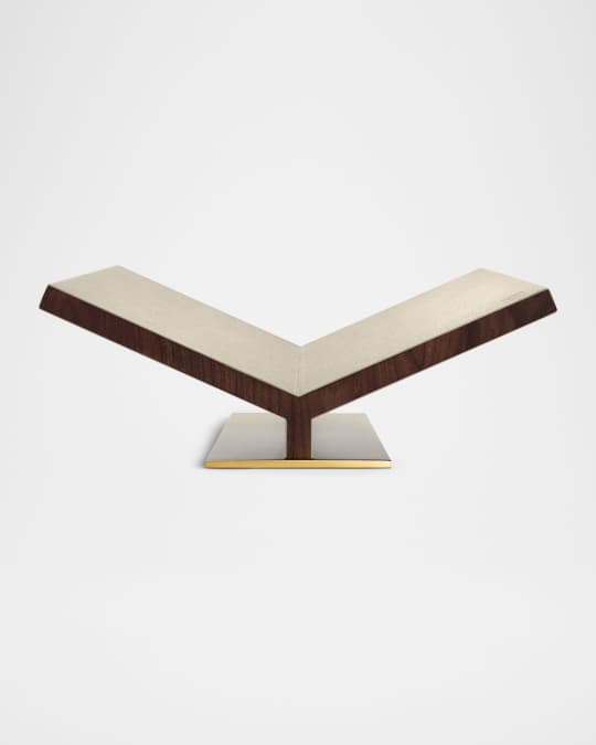 Assouline Collector Classic Leather Bookstand | Neiman Marcus