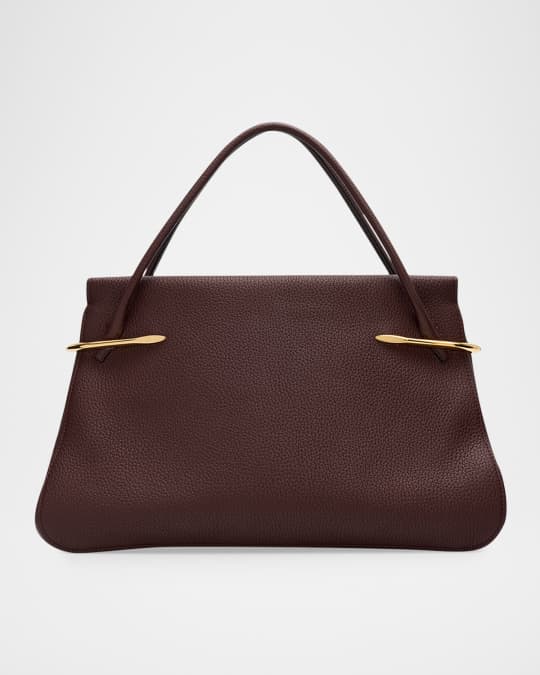 Givenchy Pinch Large Shoulder Bag in Grain Leather | Neiman Marcus