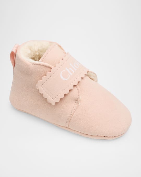 Chloe Girl's Leather Slippers, Babies | Neiman Marcus