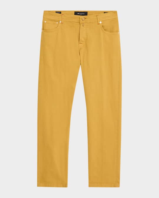 Kiton Men's Kurabo Slim Fit Cotton Stretch Five-Pocket Pants | Neiman ...
