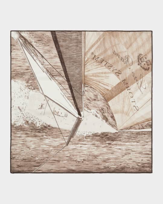Loro Piana Men's Storm System Wool Foulard | Neiman Marcus