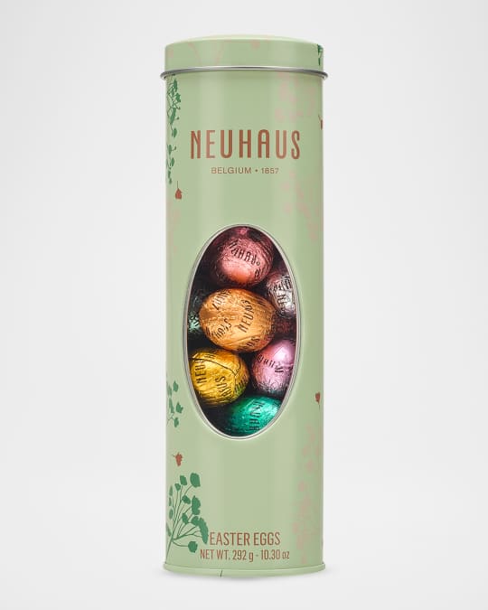 Neuhaus Chocolate Chocolate Easter Eggs in Metal Tube, 27 Pieces ...