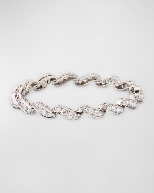 NM Estate Estate Platinum Diamond Bracelet | Neiman Marcus
