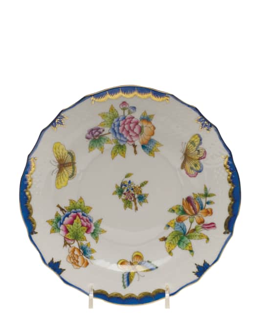 Herend Queen Victoria Blue Salad Plate | Neiman Marcus