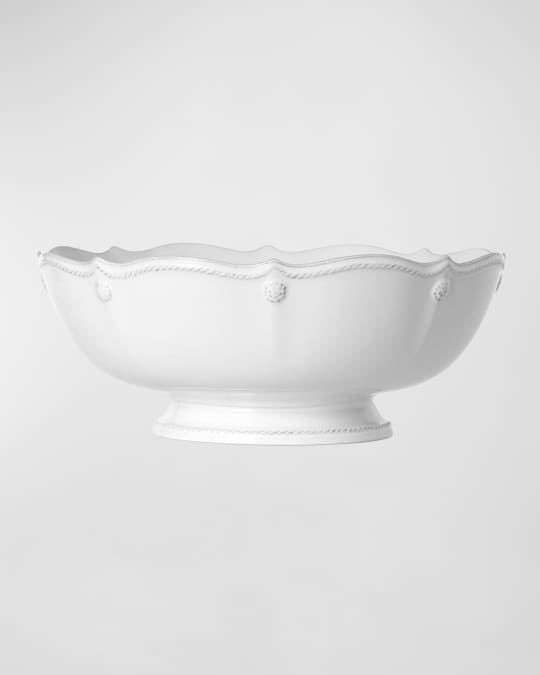 Juliska Berry & Thread 11" Footed Fruit Bowl - Whitewash | Neiman Marcus
