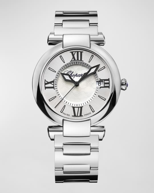 Chopard 36mm Imperiale Stainless Steel Bracelet Watch | Neiman Marcus