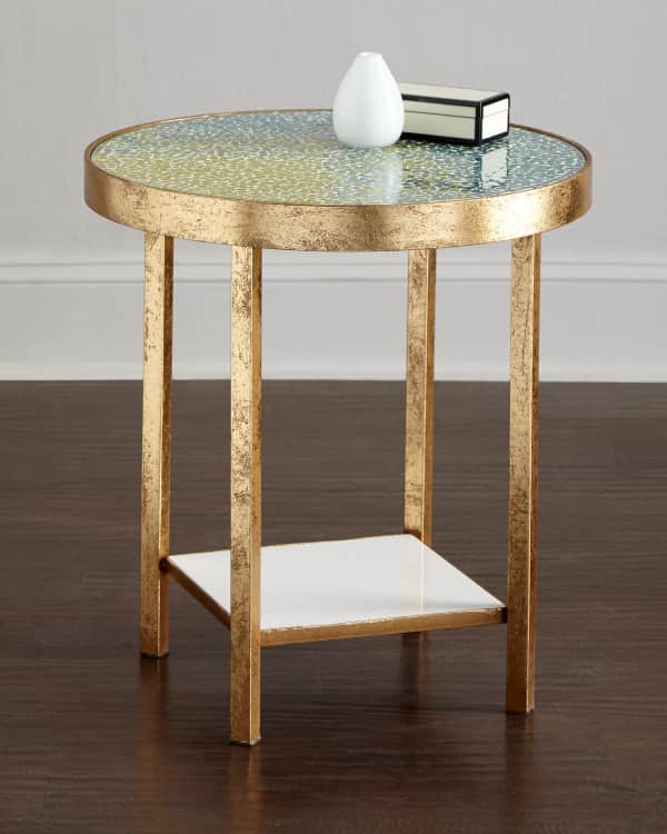 John-Richard Collection Chambolle Side Table | Neiman Marcus