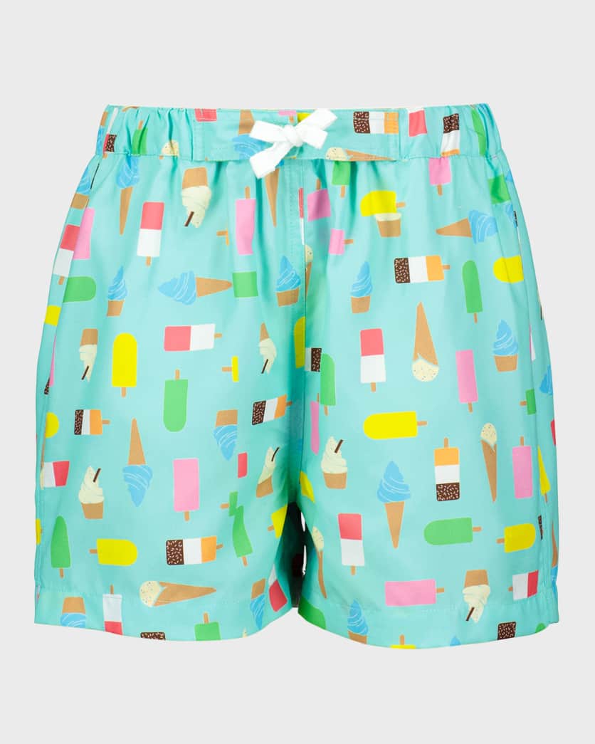 Rachel Riley Boy's Ice Lolly Swim Shorts, Size 2-10 | Neiman Marcus