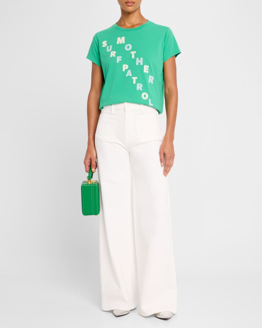 MOTHER The Boxy Goodie Goodie Tee | Neiman Marcus