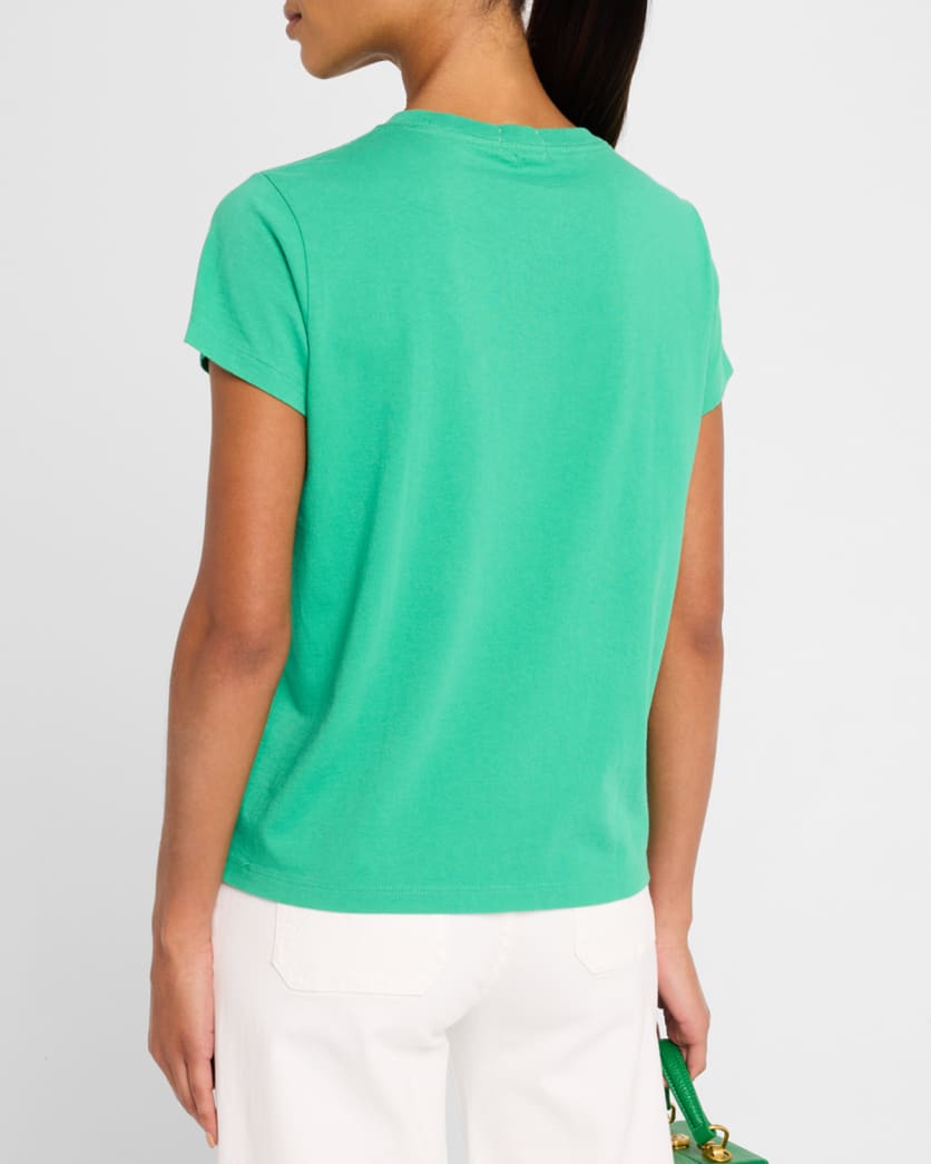 MOTHER The Boxy Goodie Goodie Tee | Neiman Marcus