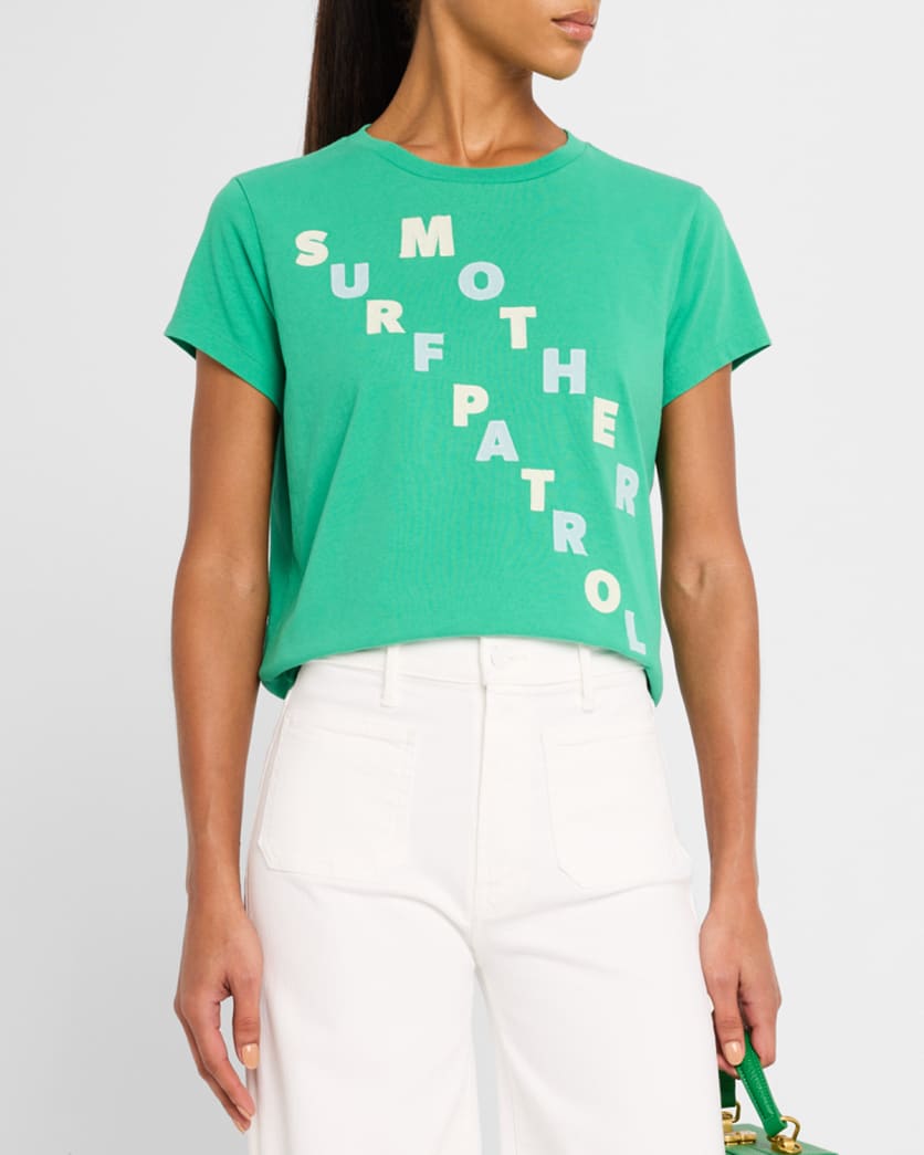 MOTHER The Boxy Goodie Goodie Tee | Neiman Marcus