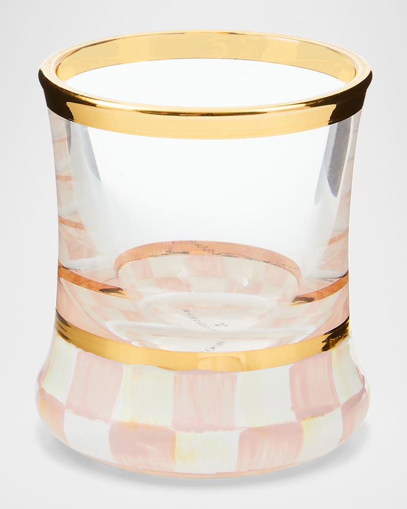 MacKenzie-Childs Rosy Check Shot Glass, 2 oz. | Neiman Marcus