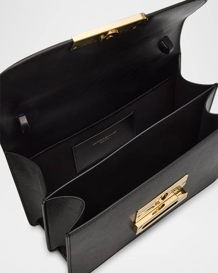 Victoria Beckham The Dorian Flap Leather Shoulder Bag | Neiman Marcus