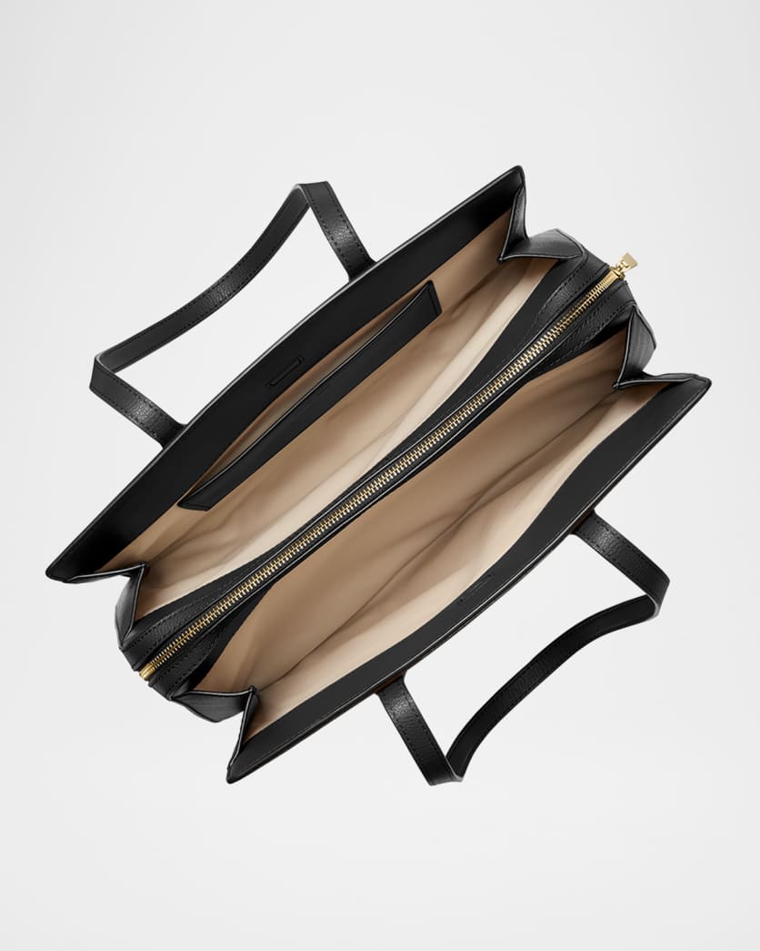 MICHAEL Michael Kors Laila Medium Leather Tote Bag | Neiman Marcus