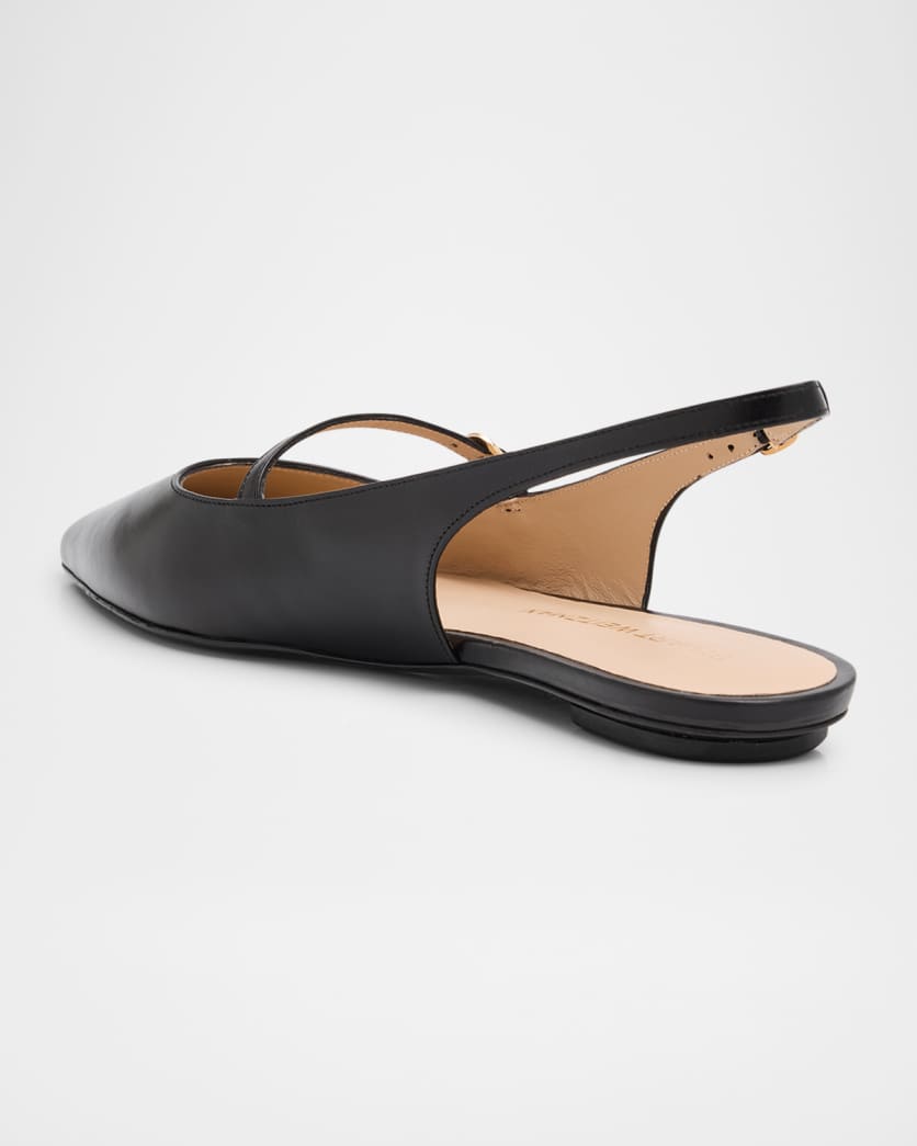 Emilia Mary Jane Slingback Ballerina Flats | Neiman Marcus