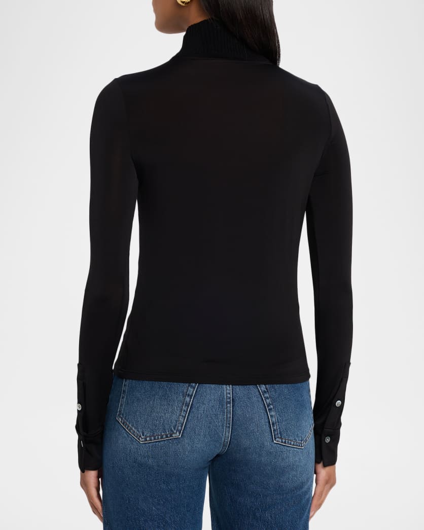 A.L.C. Elyse Turtleneck Top | Neiman Marcus