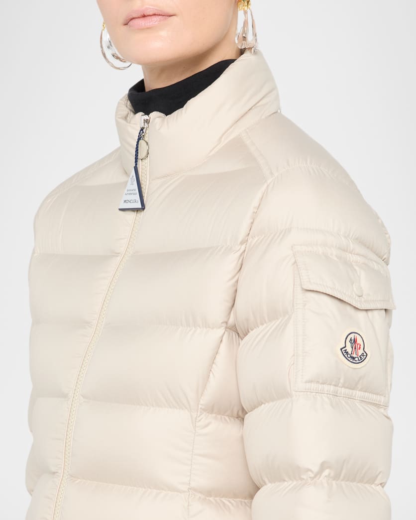 Moncler Igesse Long Down Puffer Coat | Neiman Marcus