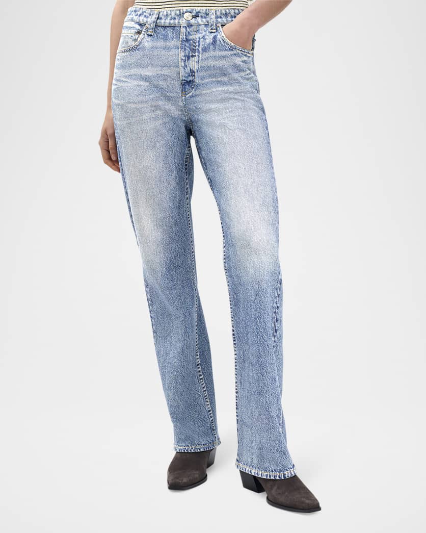 Rag & Bone Miramar Shea Straight Jeans | Neiman Marcus