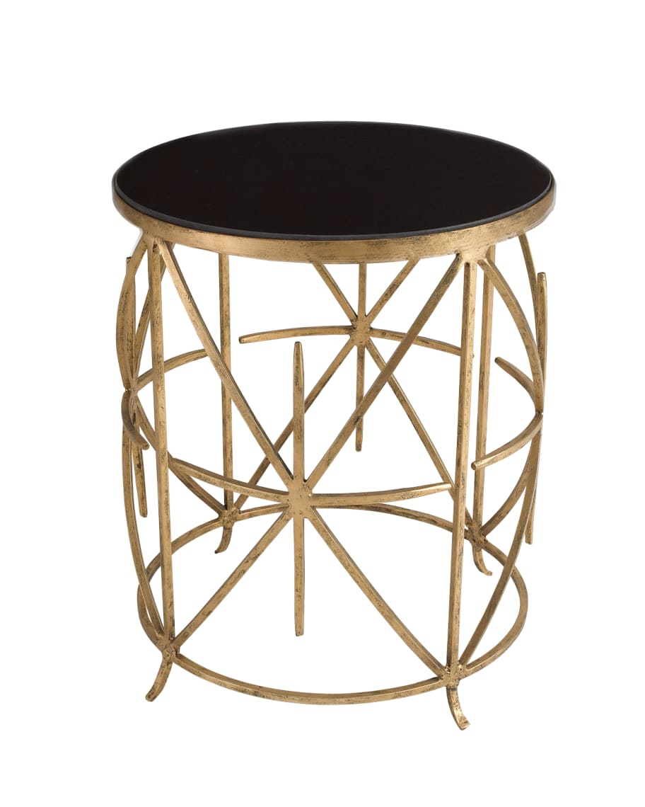Lara Granite Side Table | Neiman Marcus