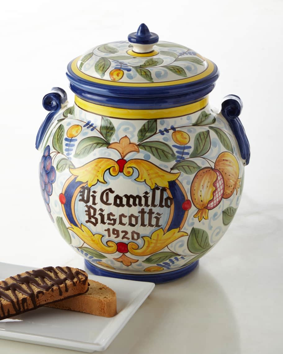 Dicamillo Baking Co Melograno Grande Biscotti Jar | Neiman Marcus