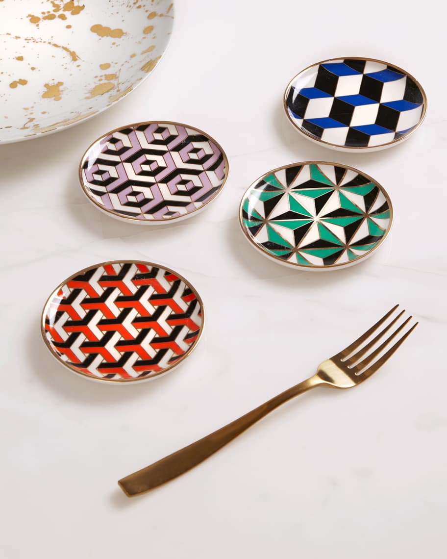 Jonathan Adler Versailles Coasters, 4-Piece Set | Neiman Marcus