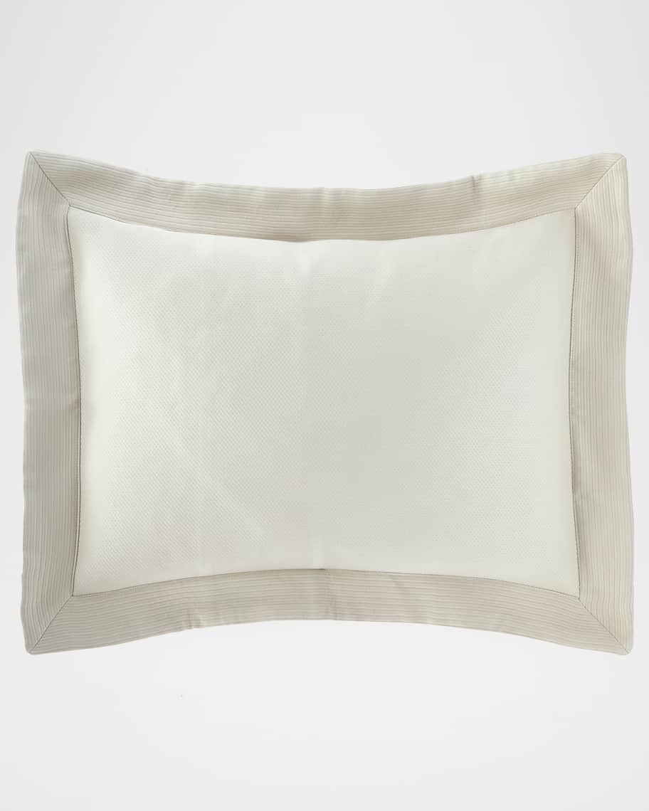 Peacock Alley Angelica Pique Sham | Neiman Marcus