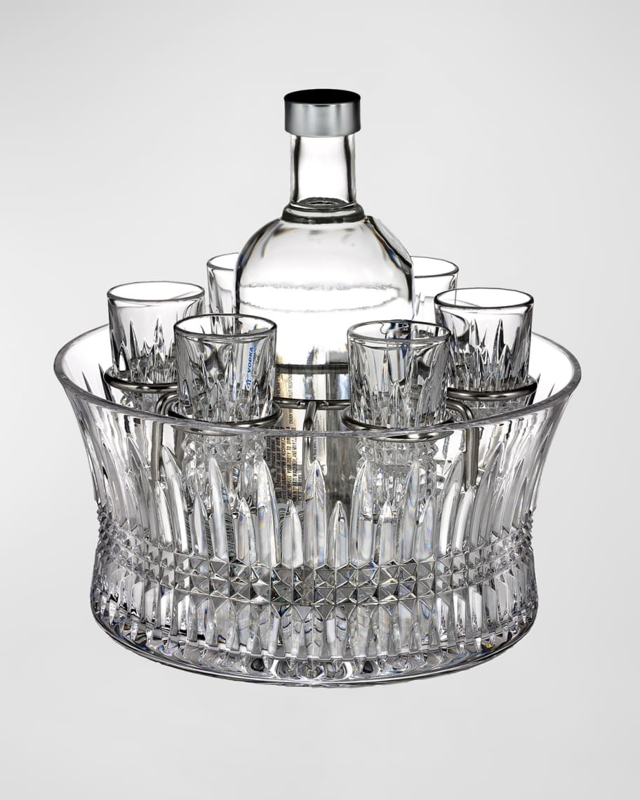 Waterford Crystal "Lismore Diamond" Vodka Set | Neiman Marcus