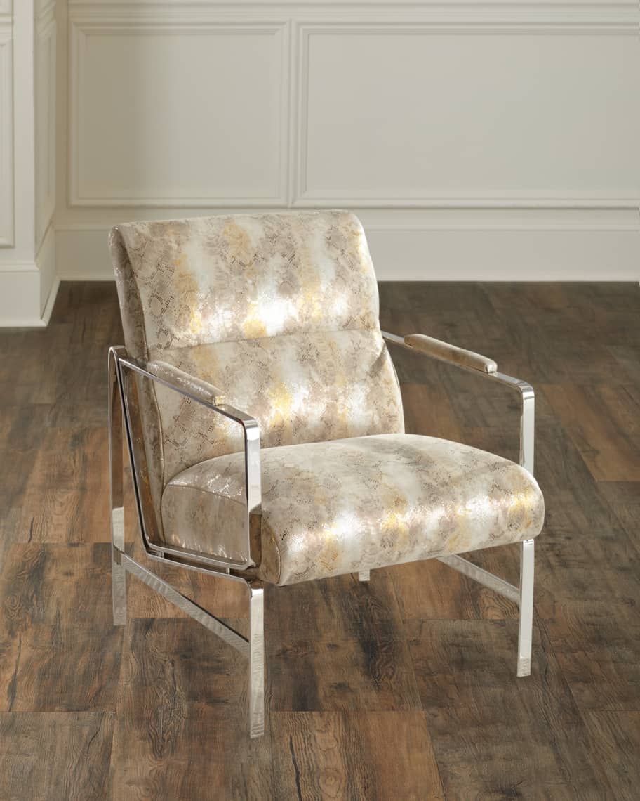 Massoud Getty Leather Chair | Neiman Marcus