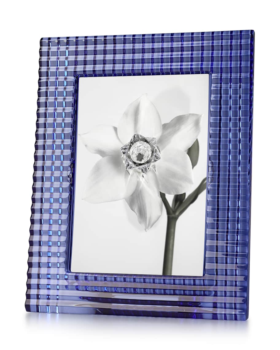 Baccarat Blue Eye Picture Frame, 5" x 7" | Neiman Marcus