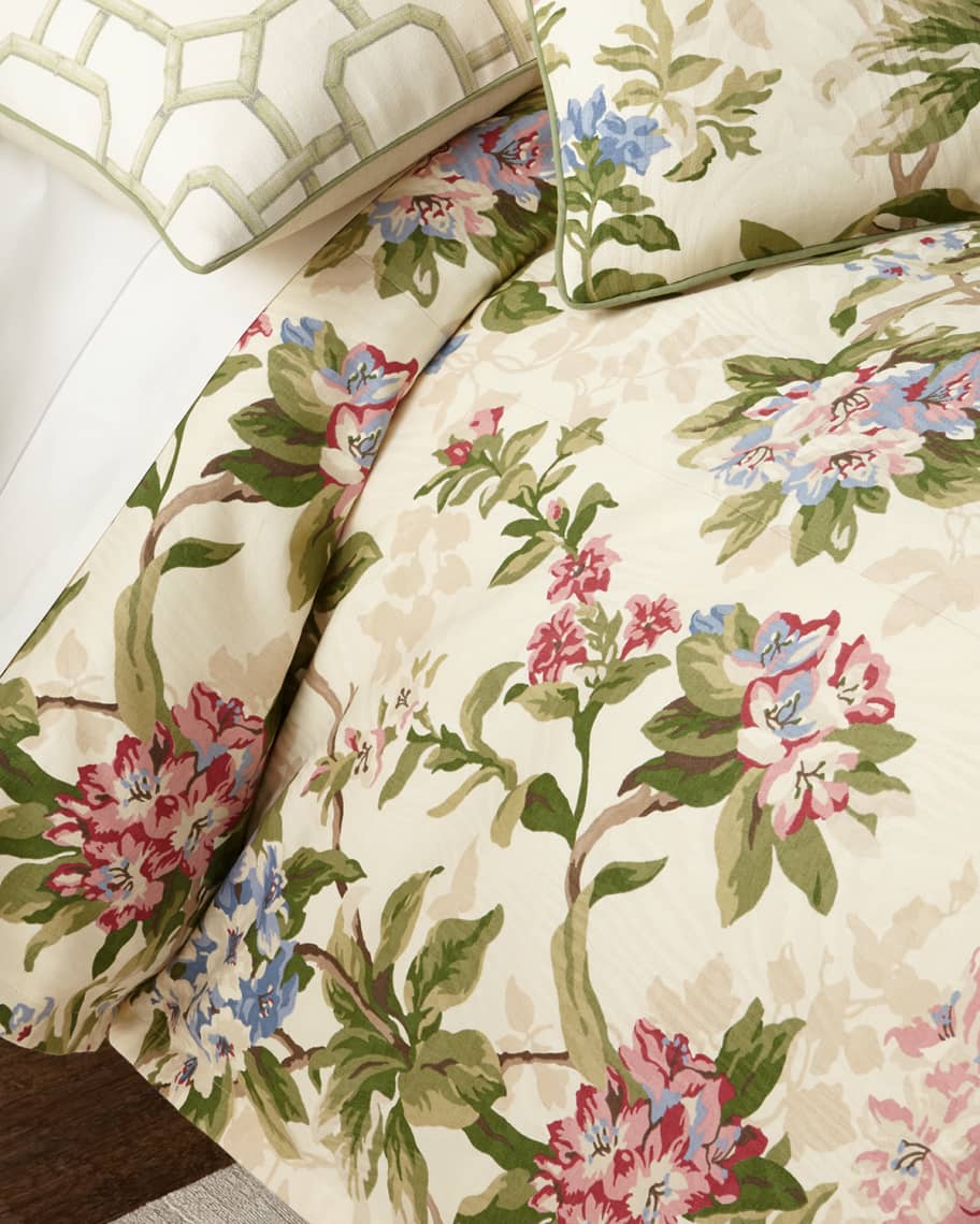Jane Wilner Designs Hillhouse Queen Duvet Cover | Neiman Marcus