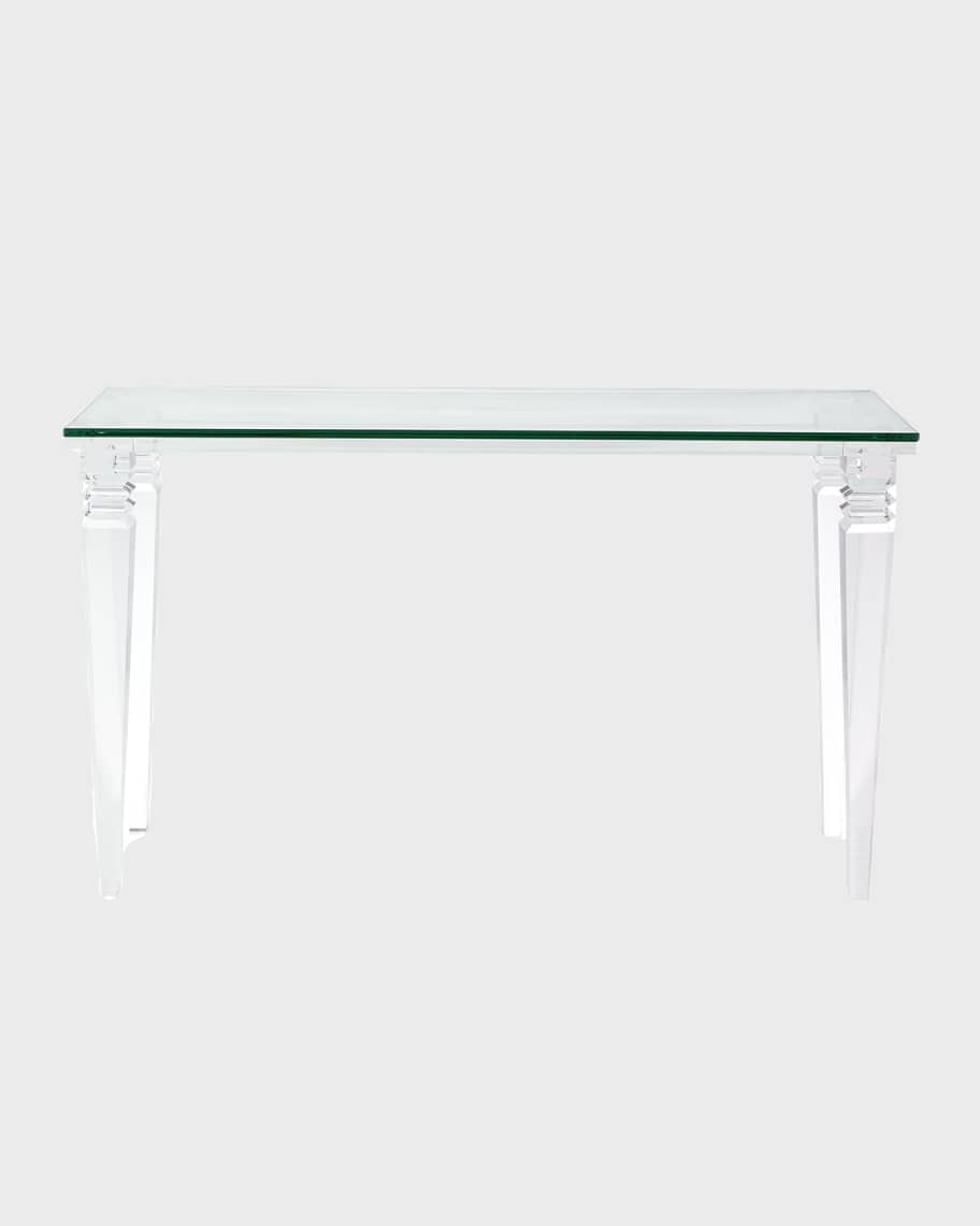 Interlude Home Christelle Acrylic Console Table | Neiman Marcus