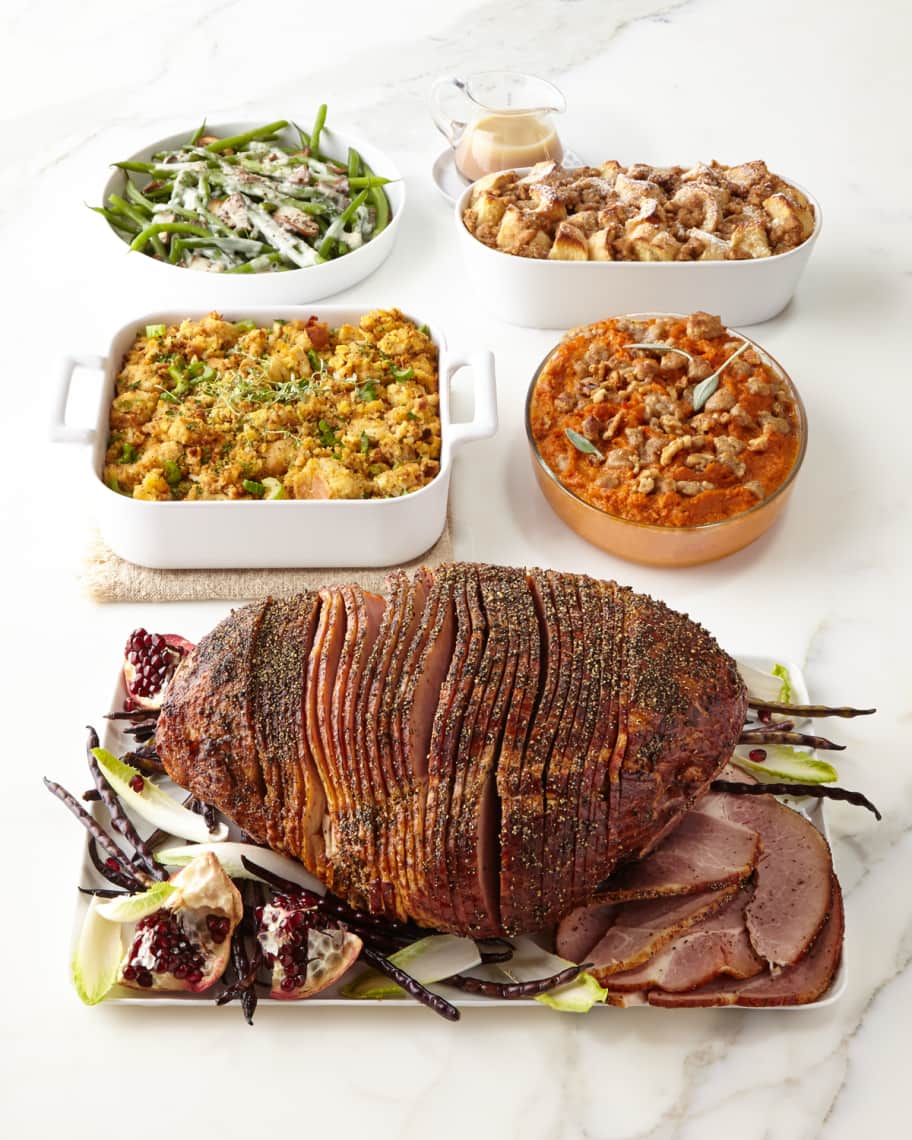 Whole Peppered Ham Complete Meal | Neiman Marcus