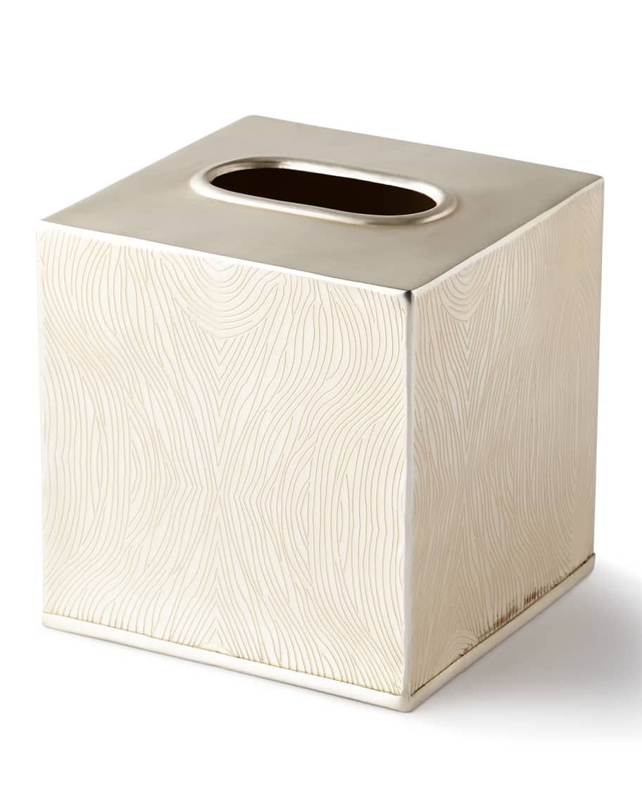 Pigeon and Poodle Humbolt Square Tissue Box | Neiman Marcus
