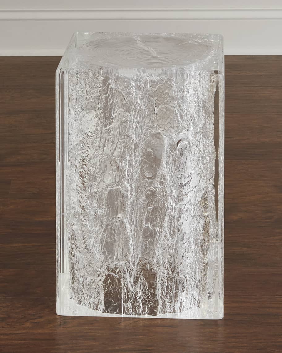 Bernhardt Interiors Elsa Arctic Side Table | Neiman Marcus