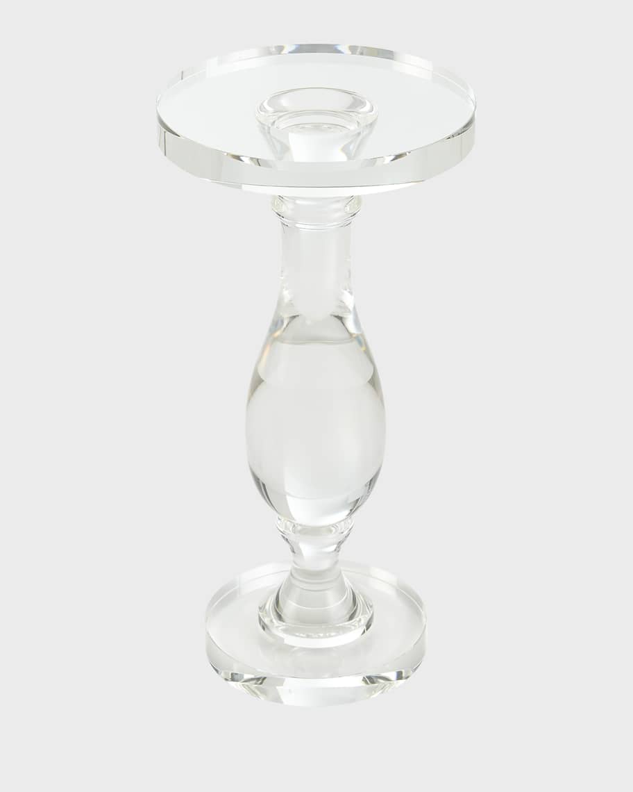 John-Richard Collection Crystal Martini Side Table | Neiman Marcus