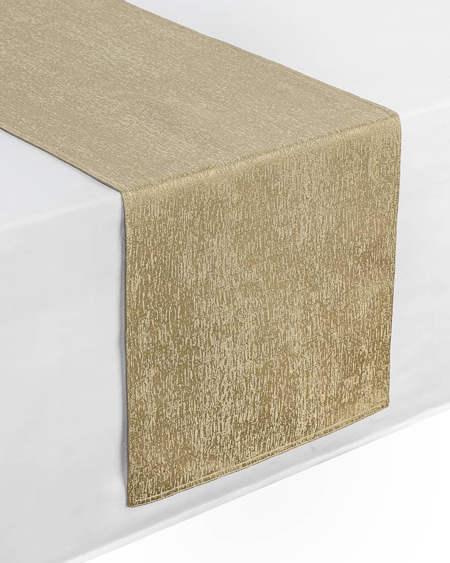 Waterford Moonscape Table Runner, 14" x 72" | Neiman Marcus