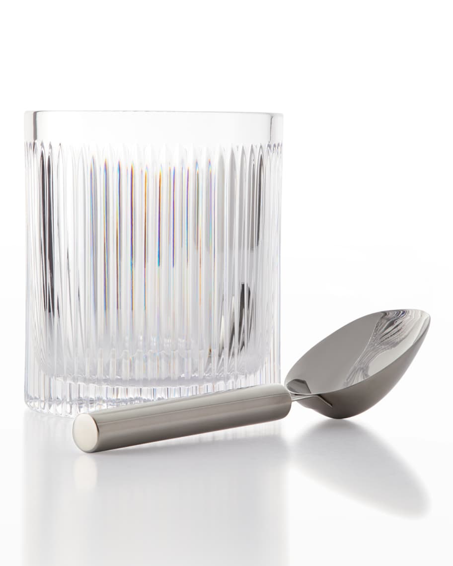 Waterford Crystal Aras Ice Bucket with Scoop | Neiman Marcus
