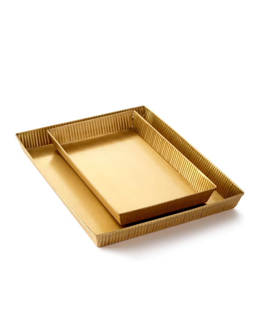 Pigeon and Poodle Redon Rectangular Nesting Trays, Set of 2 | Neiman Marcus