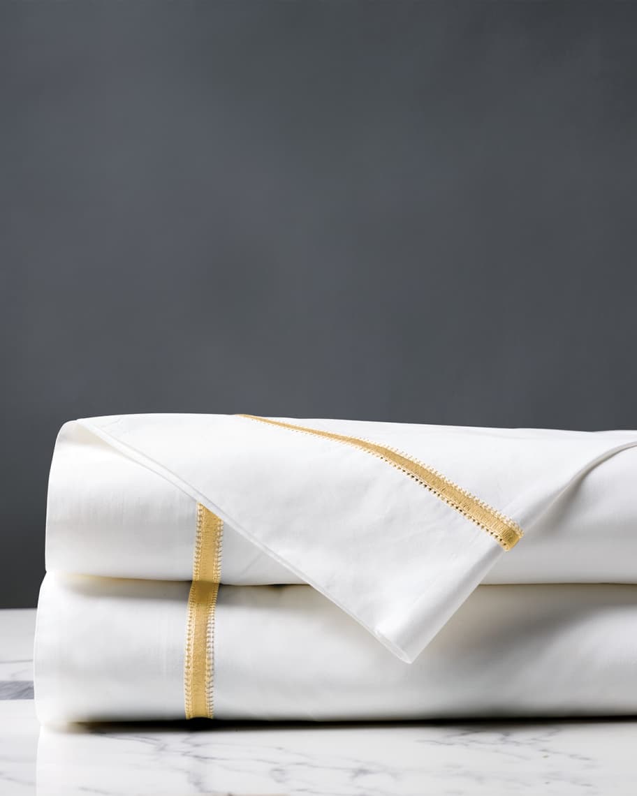Eastern Accents Gala Lemon King Flat Sheet | Neiman Marcus