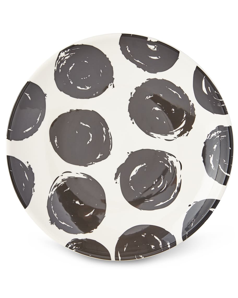 Coton Colors Brushed Dot Scoop Dinner Plates, Set of 4 | Neiman Marcus